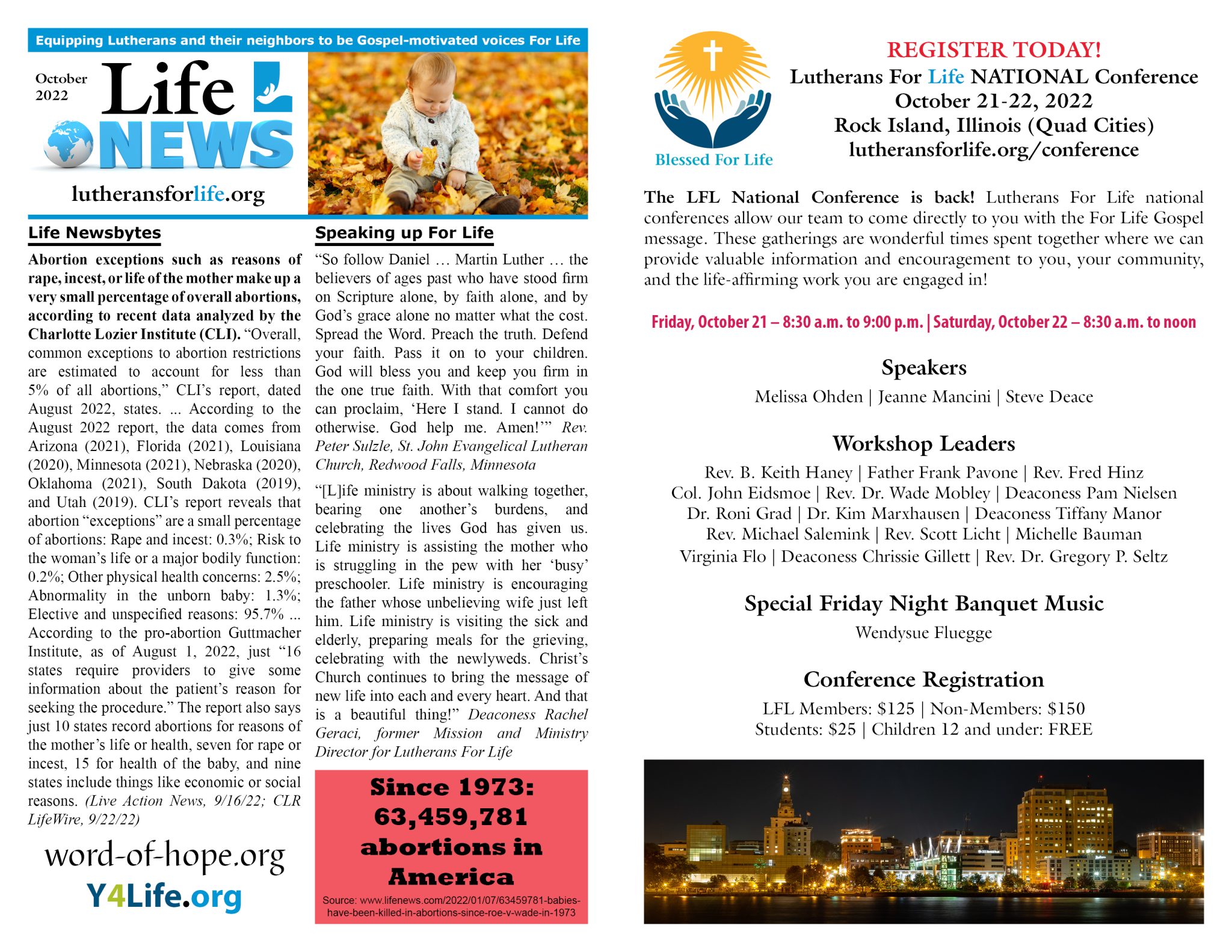Life News - Lutherans For Life