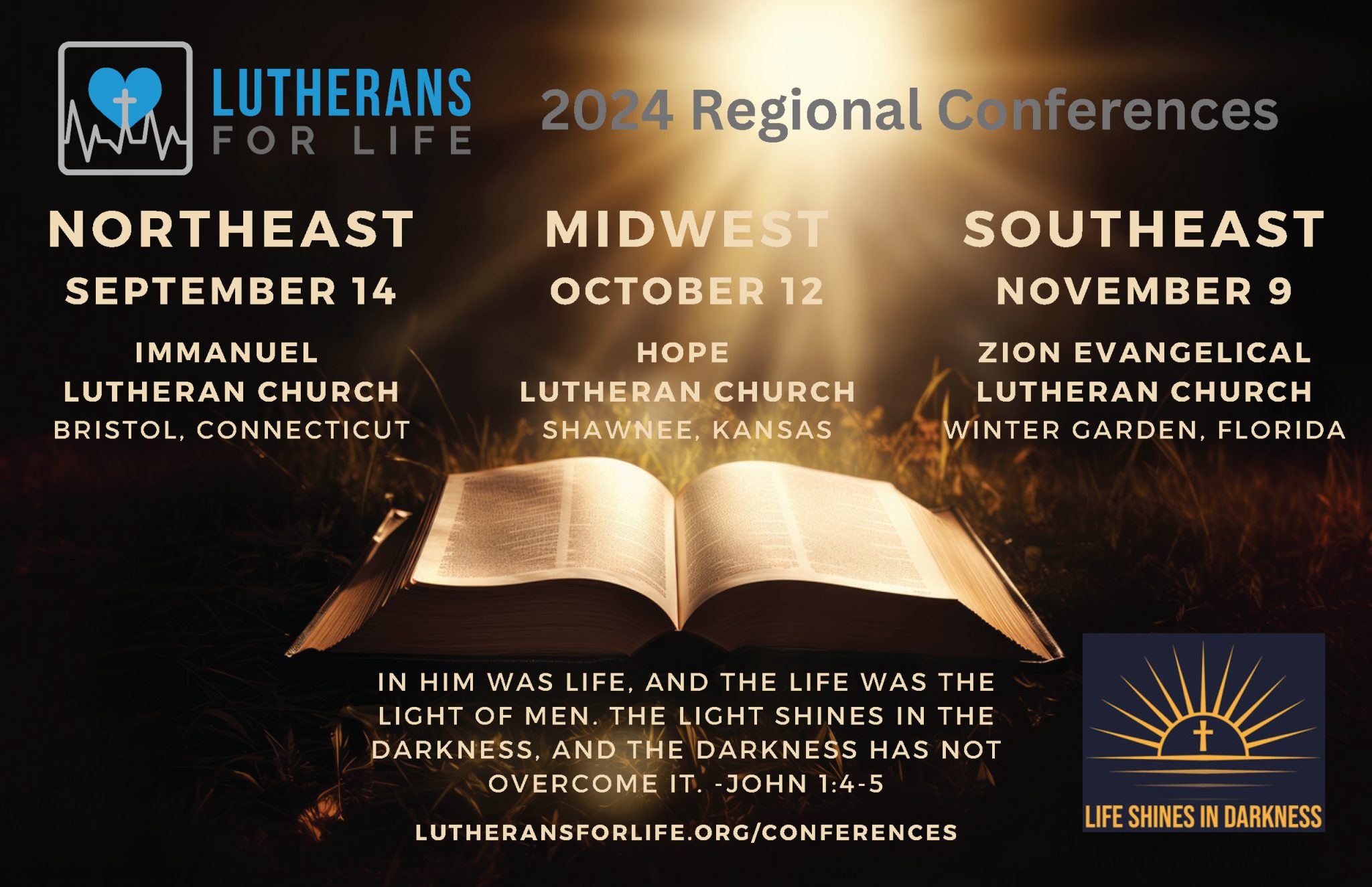 2024 LFL Regional Conference Northeast Video - Lutherans For Life