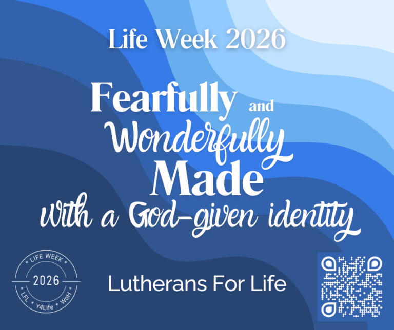 Life Week 2026 - Lutherans For Life