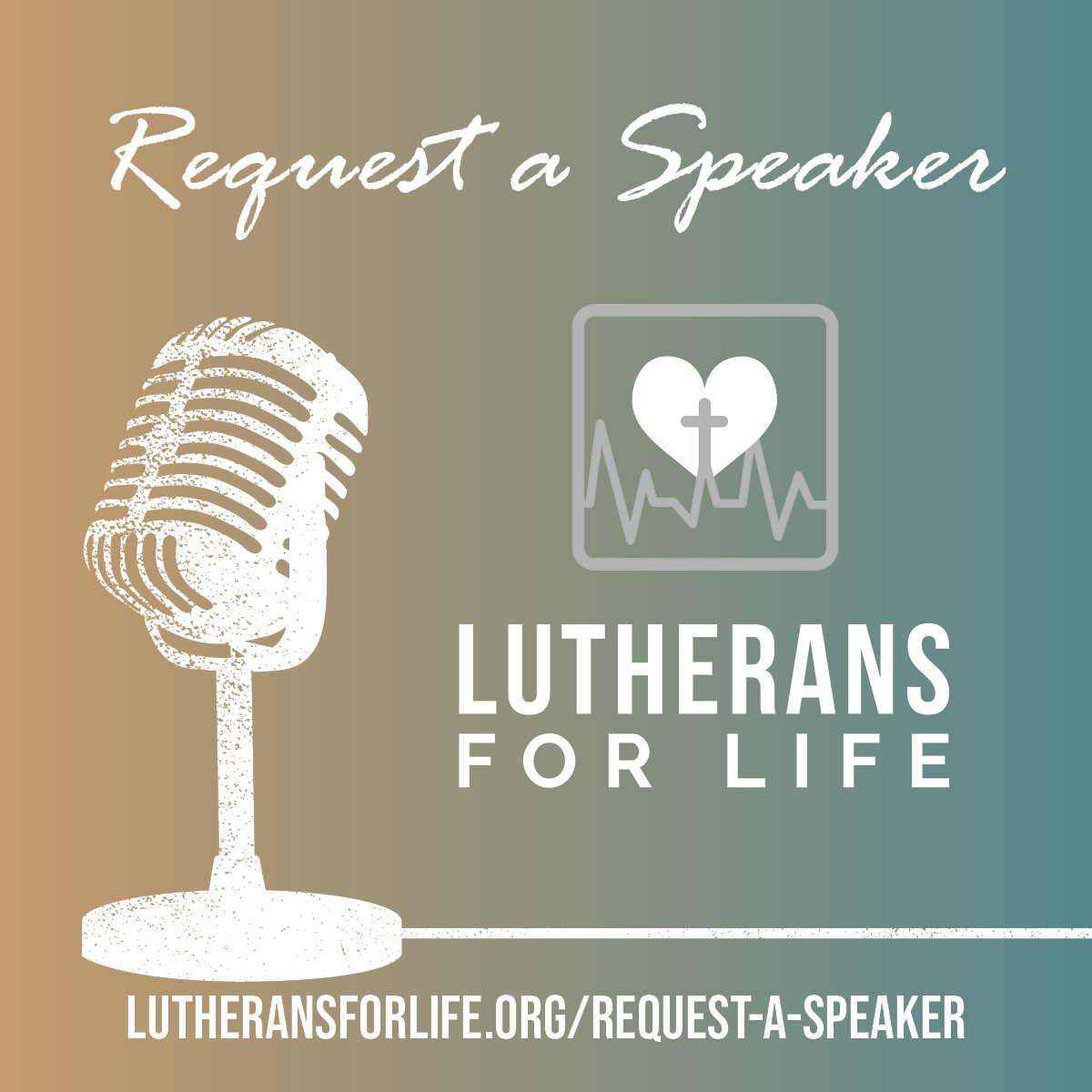 Request a Speaker - Lutherans For Life